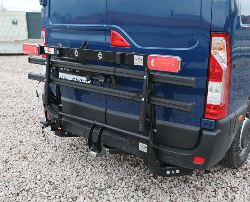 Porte-vélos VAN-BIKE 3 pour Renault Master - Mecatek, fabricant d'équipements pour véhicules de ...